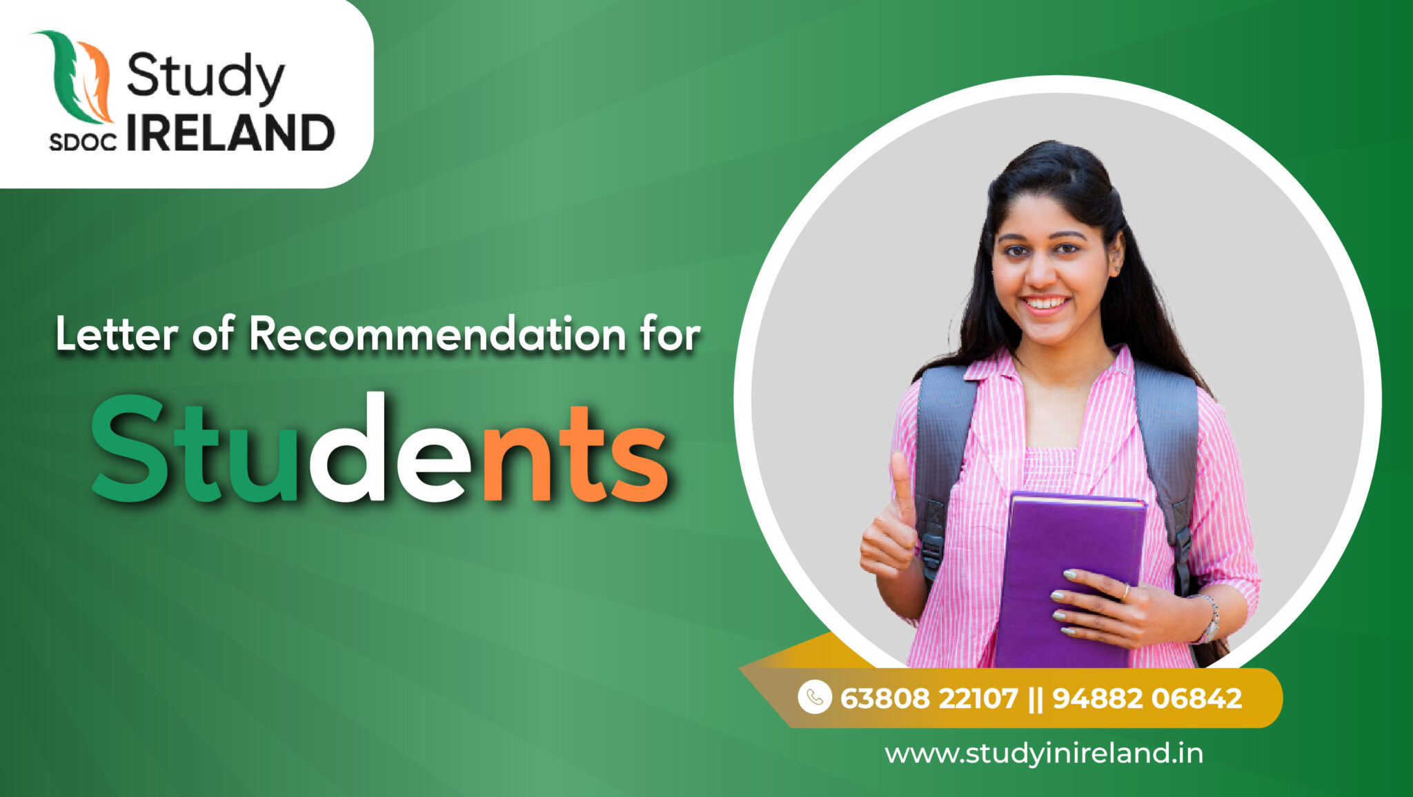 Letter Of Recommendation - LOR Samples for Students | Study in Ireland